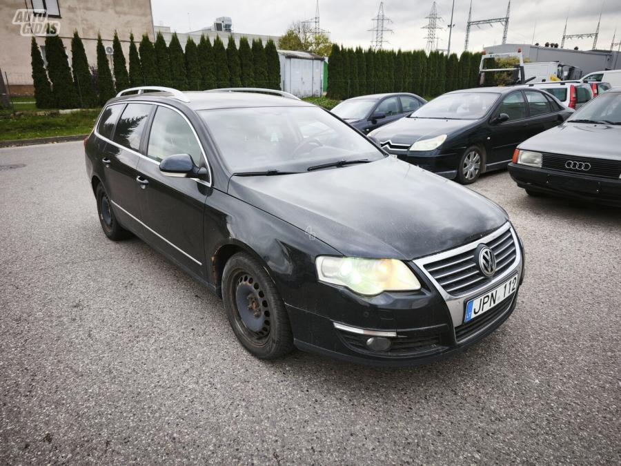 Melns Volkswagen Passat 2007 Kauņa, ar dzinēja tilpumu 2.00 L un nobraukumu 355 tūkst. km par 699 €, foto 4 vietnē AUTOMOTO.COM.LV
