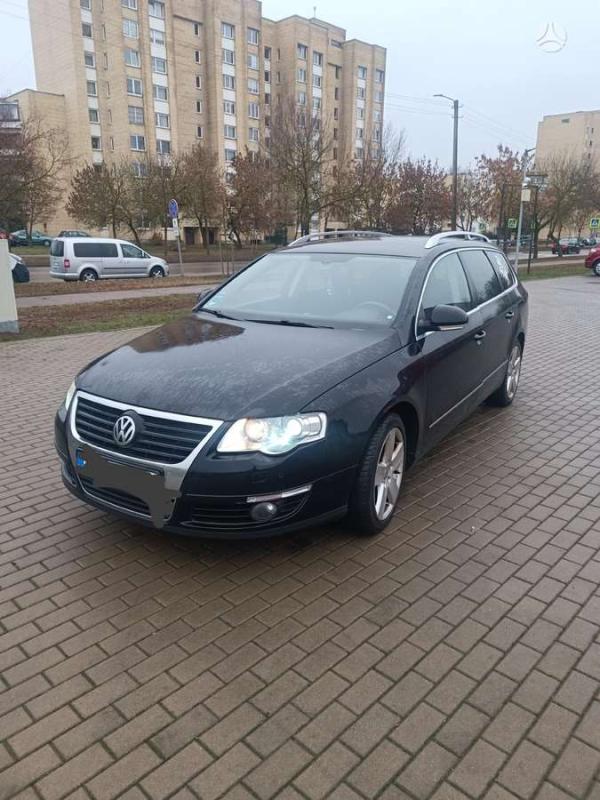 Melns Volkswagen Passat 2008 Kauņa, ar dzinēja tilpumu 1.97 L un nobraukumu 357 tūkst. km par 2000 €, foto 1 vietnē AUTOMOTO.COM.LV