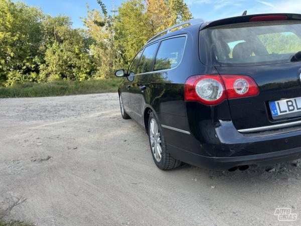 Black Volkswagen Passat 2008 in Vilnius, with an engine capacity of 2.00 L and mileage of 275 thousand km for 2900 €, photo 7 on AUTOMOTO.COM.LV