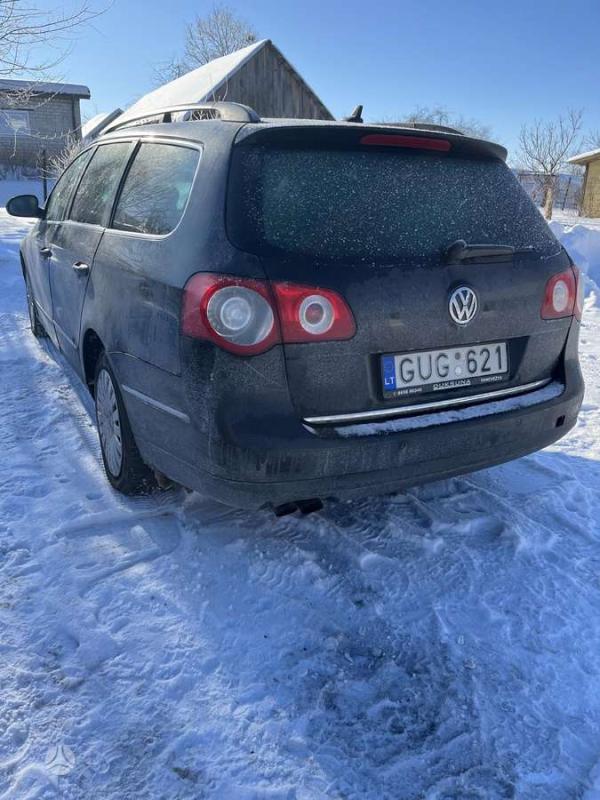 Melns Volkswagen Passat 2008 Anykščiai, ar dzinēja tilpumu 2.00 L un nobraukumu 645 tūkst. km par 750 €, foto 1 vietnē AUTOMOTO.COM.LV