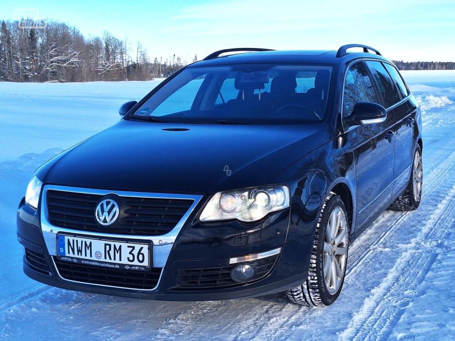 Melns Volkswagen Passat 2008 Mažeikiai, ar dzinēja tilpumu 2.00 L un nobraukumu 295 tūkst. km par 3450 €, foto 1 vietnē AUTOMOTO.COM.LV