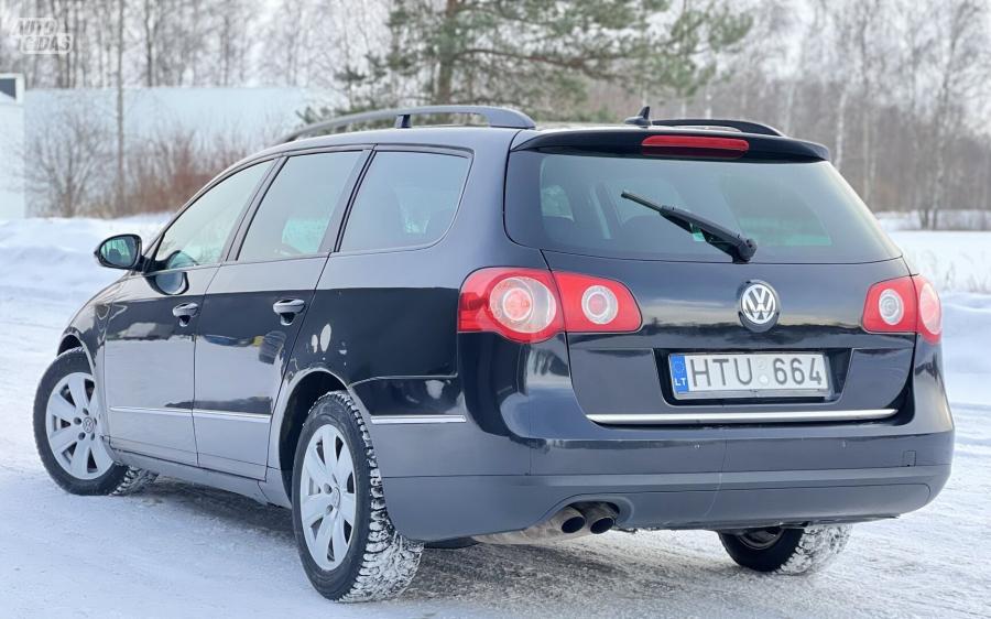 Black Volkswagen Passat 2008 in Kaunas, with an engine capacity of 2.00 L and mileage of 420 thousand km for 2000 €, photo 5 on AUTOMOTO.COM.LV