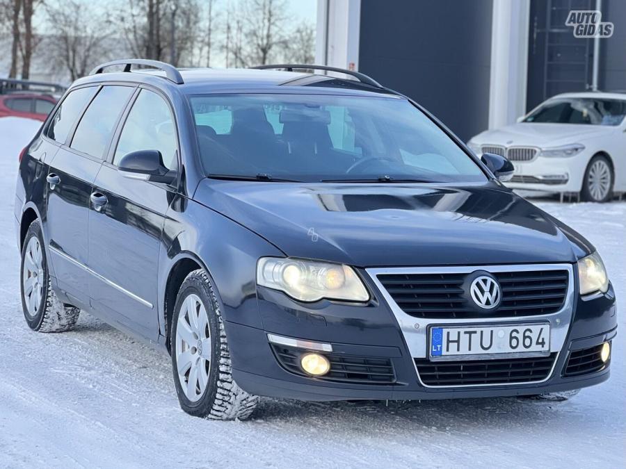 Black Volkswagen Passat 2008 in Kaunas, with an engine capacity of 2.00 L and mileage of 420 thousand km for 2000 €, photo 7 on AUTOMOTO.COM.LV