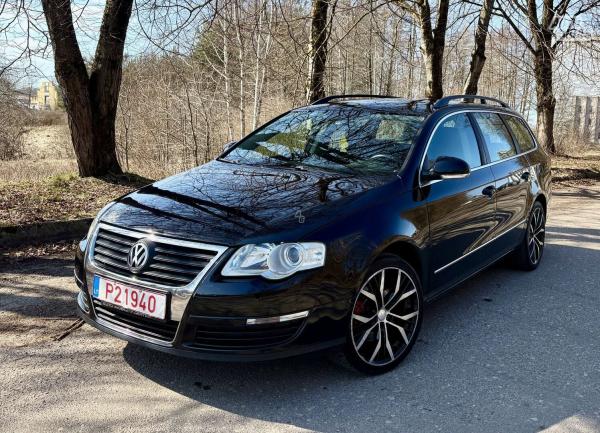 Black Volkswagen Passat 2008 in Taurage, with an engine capacity of 2.00 L and mileage of 310 thousand km for 2850 €, photo 1 on AUTOMOTO.COM.LV