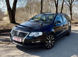 Black Volkswagen Passat 2008 in Taurage, with an engine capacity of 2.00 L and mileage of 310 thousand km for 2850 €, photo  on AUTOMOTO.COM.LV