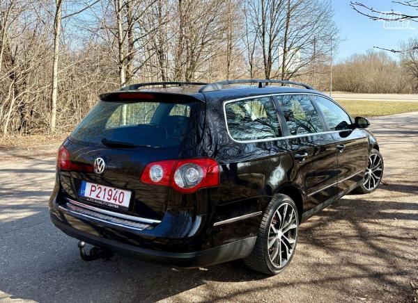 Black Volkswagen Passat 2008 in Taurage, with an engine capacity of 2.00 L and mileage of 310 thousand km for 2850 €, photo 3 on AUTOMOTO.COM.LV