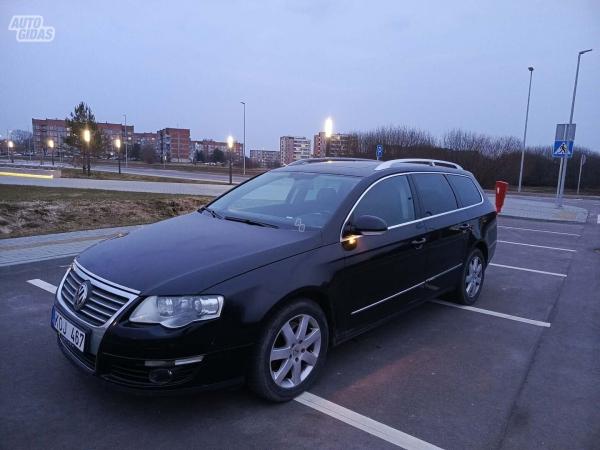 Black Volkswagen Passat 2008 in Klaipeda, with an engine capacity of 2.00 L and mileage of 299 thousand km for 1600 €, photo 3 on AUTOMOTO.COM.LV
