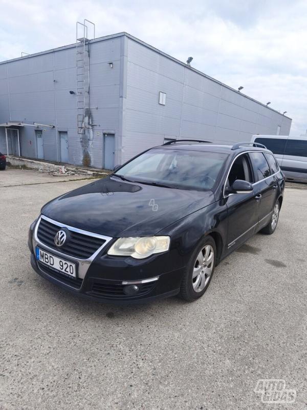 Black Volkswagen Passat 2008 in Kaunas, with an engine capacity of 2.00 L and mileage of 235 thousand km for 800 €, photo 1 on AUTOMOTO.COM.LV