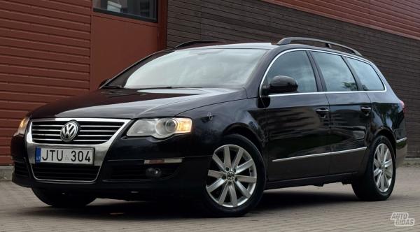 Black Volkswagen Passat 2008 in Kaunas, with an engine capacity of 2.00 L and mileage of 350 thousand km for 2450 €, photo 7 on AUTOMOTO.COM.LV