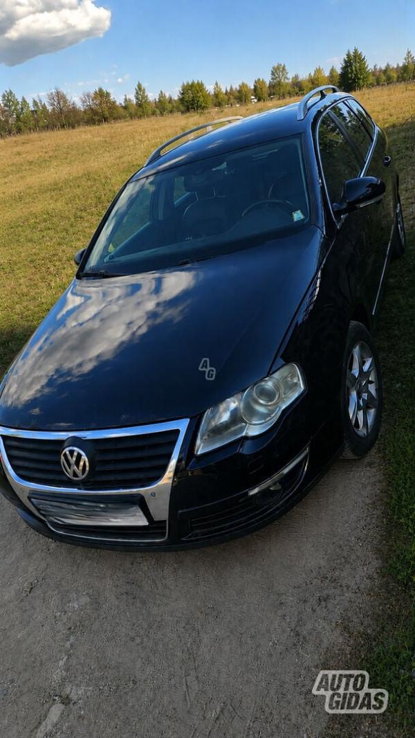 Black Volkswagen Passat 2008 in Vilnius, with an engine capacity of 2.00 L and mileage of 402 thousand km for 1300 €, photo 3 on AUTOMOTO.COM.LV
