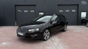 Black Volkswagen Passat 2008 in Vilnius, with an engine capacity of 2.00 L and mileage of 352 thousand km for 3220 €, photo  on AUTOMOTO.COM.LV