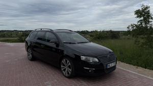 Black Volkswagen Passat 2008 in Vilnius, with an engine capacity of 2.00 L and mileage of 352 thousand km for 3220 €, photo 3 on AUTOMOTO.COM.LV