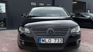 Black Volkswagen Passat 2008 in Vilnius, with an engine capacity of 2.00 L and mileage of 352 thousand km for 3220 €, photo 7 on AUTOMOTO.COM.LV