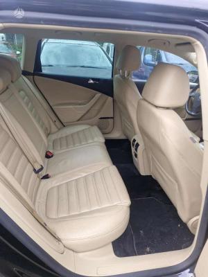 Black Volkswagen Passat 2008 in Klaipeda, with an engine capacity of 1.97 L and mileage of 316 thousand km for 2300 €, photo 5 on AUTOMOTO.COM.LV