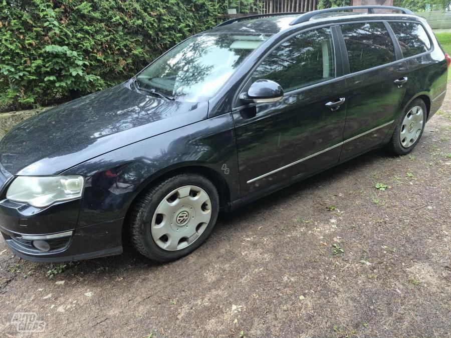Melns Volkswagen Passat 2008 Druskininkai, ar dzinēja tilpumu 2.00 L un nobraukumu 314 tūkst. km par 1700 €, foto 1 vietnē AUTOMOTO.COM.LV