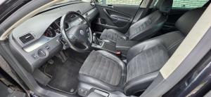 Black Volkswagen Passat 2008 in Klaipeda, with an engine capacity of 1.98 L and mileage of 238 thousand km for 1599 €, photo 7 on AUTOMOTO.COM.LV