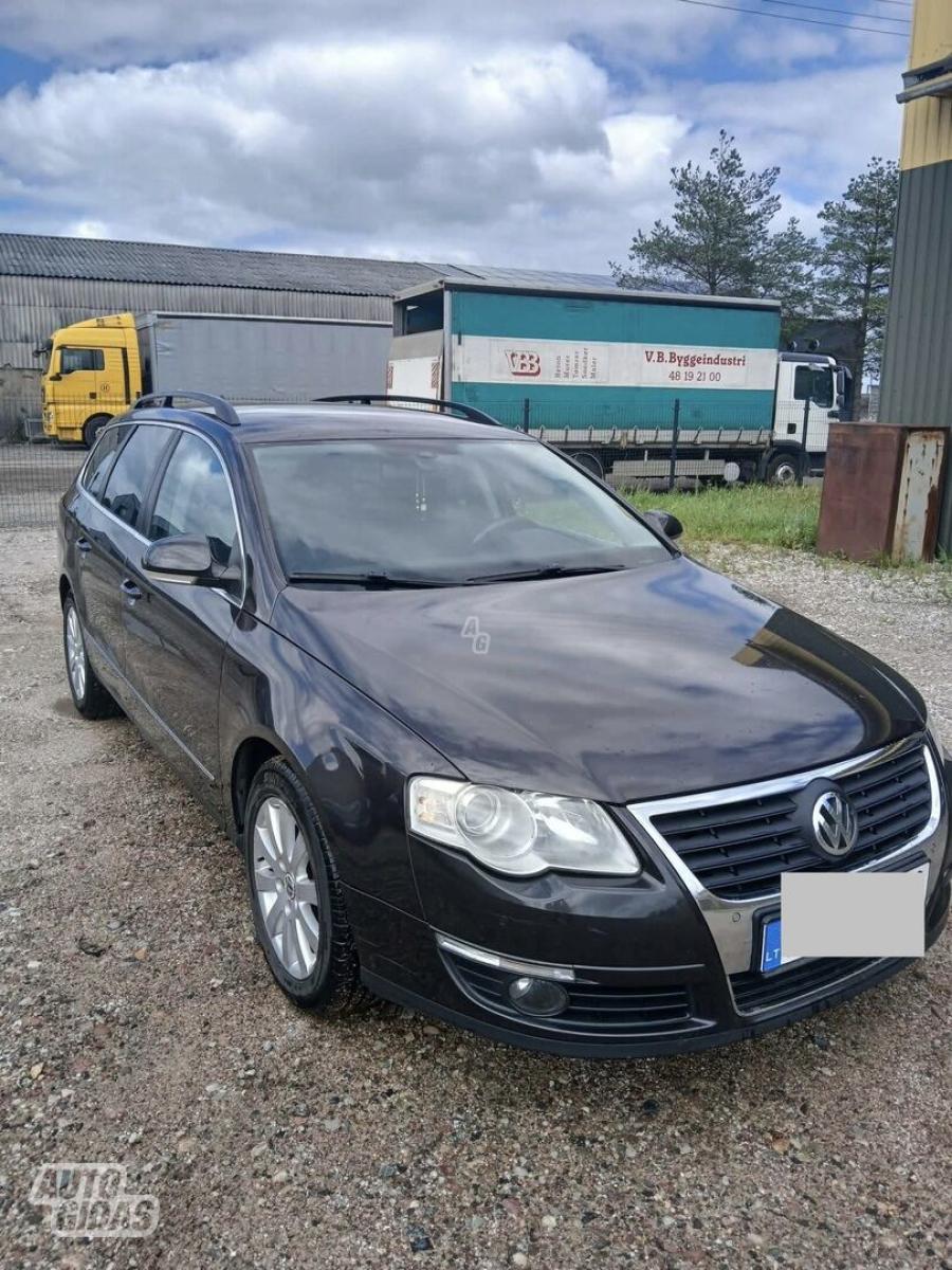 Melns Volkswagen Passat 2008 Rietavas, ar dzinēja tilpumu 2.00 L un nobraukumu 457 tūkst. km par 2500 €, foto 3 vietnē AUTOMOTO.COM.LV