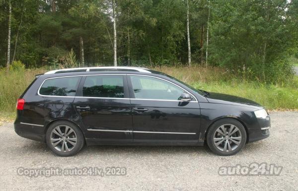 Black Volkswagen Passat 2008 in Tartu, with an engine capacity of 2.00 L and mileage of 384 thousand km for 999 €, photo 3 on AUTOMOTO.COM.LV