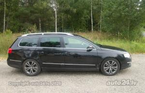Black Volkswagen Passat 2008 in Tartu, with an engine capacity of 2.00 L and mileage of 384 thousand km for 999 €, photo 3 on AUTOMOTO.COM.LV