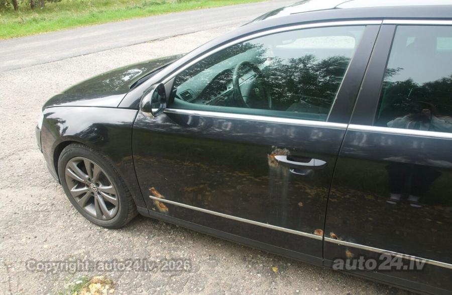Black Volkswagen Passat 2008 in Tartu, with an engine capacity of 2.00 L and mileage of 384 thousand km for 999 €, photo 5 on AUTOMOTO.COM.LV
