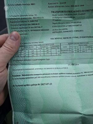 Melns Volkswagen Passat 2008 Viļņa, ar dzinēja tilpumu 1.90 L un nobraukumu 436 tūkst. km par 850 €, foto 15 vietnē AUTOMOTO.COM.LV