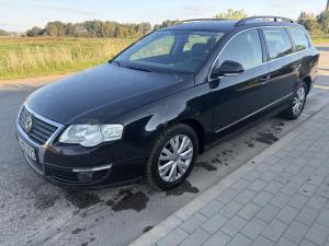 Black Volkswagen Passat 2008 in Lazdijai, with an engine capacity of 2.00 L and mileage of 297 thousand km for 2350 €, photo  on AUTOMOTO.COM.LV