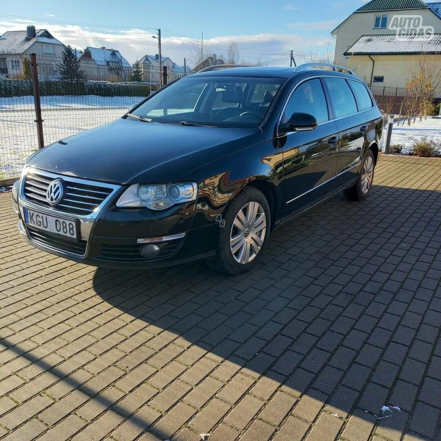 Black Volkswagen Passat 2009 in Telschi, with an engine capacity of 2.00 L and mileage of 362 thousand km for 2250 €, photo 1 on AUTOMOTO.COM.LV