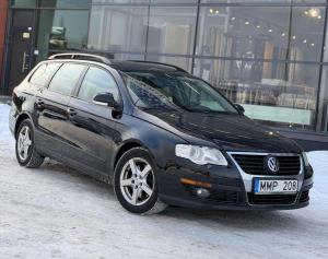 Melns Volkswagen Passat 2009 Klaipėda, ar dzinēja tilpumu 2.00 L un nobraukumu 300 tūkst. km par 1900 €, foto 2 vietnē AUTOMOTO.COM.LV