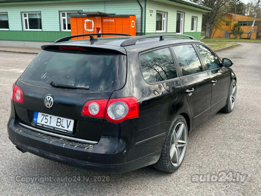 Black Volkswagen Passat 2009 in Polva, with an engine capacity of 2.00 L and mileage of 299 thousand km for 1800 €, photo 6 on AUTOMOTO.COM.LV