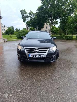 Black Volkswagen Passat 2009 in Kaunas, with an engine capacity of 2.00 L and mileage of 280 thousand km for 3600 €, photo 3 on AUTOMOTO.COM.LV