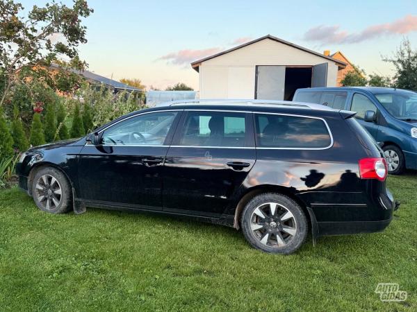 Black Volkswagen Passat 2009 in Silute, with an engine capacity of 2.00 L and mileage of 264 thousand km for 3500 €, photo 6 on AUTOMOTO.COM.LV