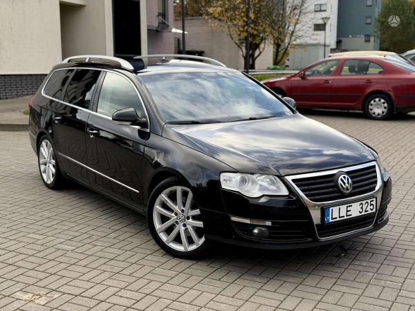 Melns Volkswagen Passat 2009 Viļņa, ar dzinēja tilpumu 1.97 L un nobraukumu 277 tūkst. km par 2900 €, foto 1 vietnē AUTOMOTO.COM.LV