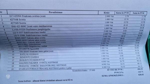 Черный Фольксваген Пассат 2010 в Каунас, объемом двигателя 1.97 л и пробегом 346 тыс. км за 2100 €, фото 10 на AUTOMOTO.COM.LV