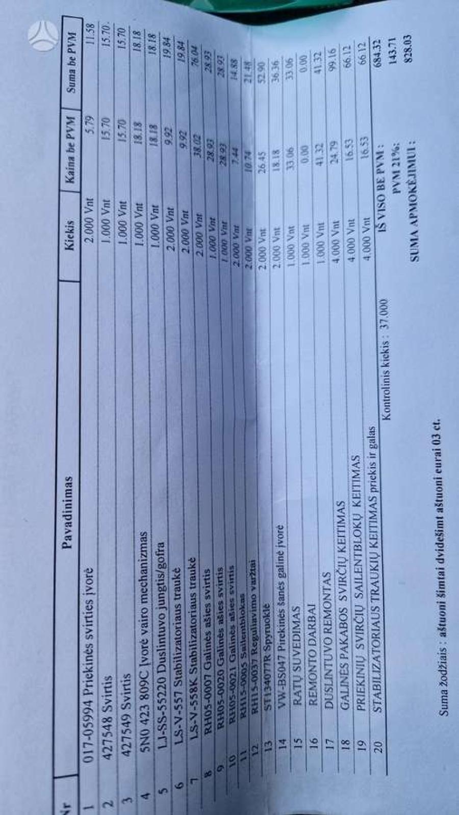 Черный Фольксваген Пассат 2010 в Каунас, объемом двигателя 2.00 л и пробегом 346 тыс. км за 2300 €, фото 18 на AUTOMOTO.COM.LV