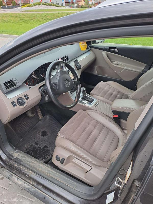Melns Volkswagen Passat 2010 Kaišiadorys, ar dzinēja tilpumu 1.40 L un nobraukumu 300 tūkst. km par 2900 €, foto 5 vietnē AUTOMOTO.COM.LV