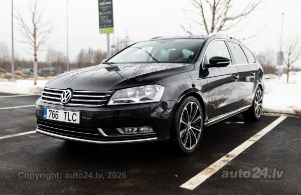 Black Volkswagen Passat 2011 in Tallinn, with an engine capacity of 2.00 L and mileage of 555 thousand km for 4499 €, photo 3 on AUTOMOTO.COM.LV