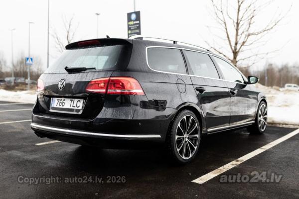 Black Volkswagen Passat 2011 in Tallinn, with an engine capacity of 2.00 L and mileage of 555 thousand km for 4499 €, photo 6 on AUTOMOTO.COM.LV