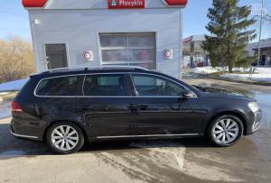 Black Volkswagen Passat 2011 in Siauliai, with an engine capacity of 1.40 L and mileage of 230 thousand km for 4200 €, photo 6 on AUTOMOTO.COM.LV