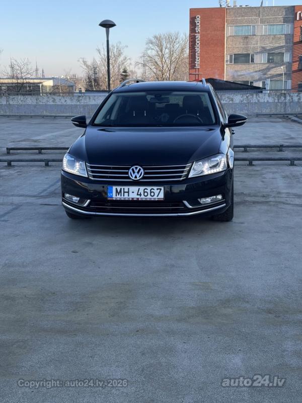 Black Volkswagen Passat 2011 in Riga, with an engine capacity of 2.00 L and mileage of 362 thousand km for 5350 €, photo 2 on AUTOMOTO.COM.LV