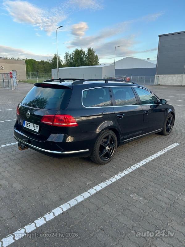 Black Volkswagen Passat 2011 in Tallinn, with an engine capacity of 2.00 L and mileage of 335 thousand km for 3600 €, photo 5 on AUTOMOTO.COM.LV