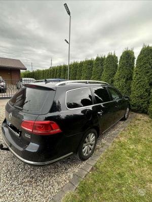 Black Volkswagen Passat 2011 in Kaunas, with an engine capacity of 1.97 L and mileage of 169 thousand km for 4200 €, photo 3 on AUTOMOTO.COM.LV