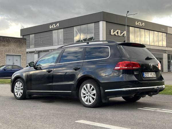 Black Volkswagen Passat 2011 in Narva, with an engine capacity of 1.60 L and mileage of 456 thousand km for 1999 €, photo 6 on AUTOMOTO.COM.LV