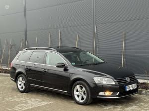 Black Volkswagen Passat 2012 in Vilnius, with an engine capacity of 2.00 L and mileage of 206 thousand km for 5950 €, photo 2 on AUTOMOTO.COM.LV