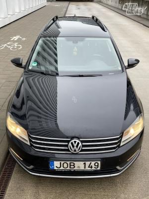 Black Volkswagen Passat 2012 in Vilnius, with an engine capacity of 2.00 L and mileage of 247 thousand km for 6400 €, photo 5 on AUTOMOTO.COM.LV