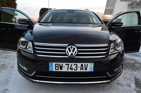 Black Volkswagen Passat 2012 in Kaunas, with an engine capacity of 2.00 L and mileage of 254 thousand km for 7350 €, photo 7 on AUTOMOTO.COM.LV
