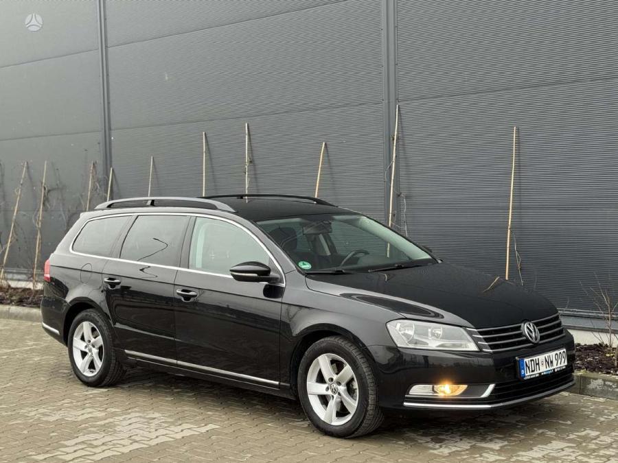 Melns Volkswagen Passat 2012 Viļņa, ar dzinēja tilpumu 2.00 L un nobraukumu 206 tūkst. km par 5950 €, foto 2 vietnē AUTOMOTO.COM.LV