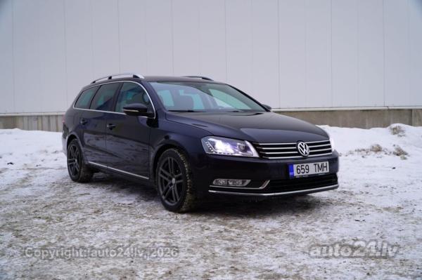 Black Volkswagen Passat 2012 in Tallinn, with an engine capacity of 2.00 L and mileage of 305 thousand km for 5870 €, photo 1 on AUTOMOTO.COM.LV