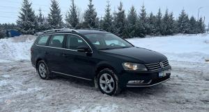 Black Volkswagen Passat 2012 in Raseiniai, with an engine capacity of 1.97 L and mileage of 287 thousand km for 5150 €, photo 5 on AUTOMOTO.COM.LV