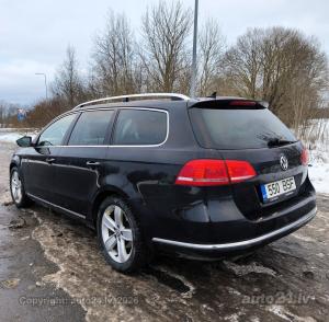 Black Volkswagen Passat 2012 in Tallinn, with an engine capacity of 2.00 L and mileage of 291 thousand km for 7200 €, photo 9 on AUTOMOTO.COM.LV