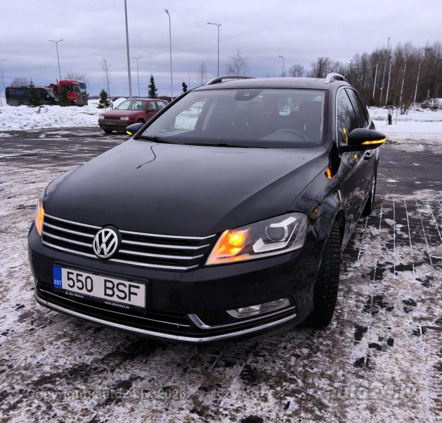 Black Volkswagen Passat 2012 in Tallinn, with an engine capacity of 2.00 L and mileage of 291 thousand km for 7200 €, photo 20 on AUTOMOTO.COM.LV